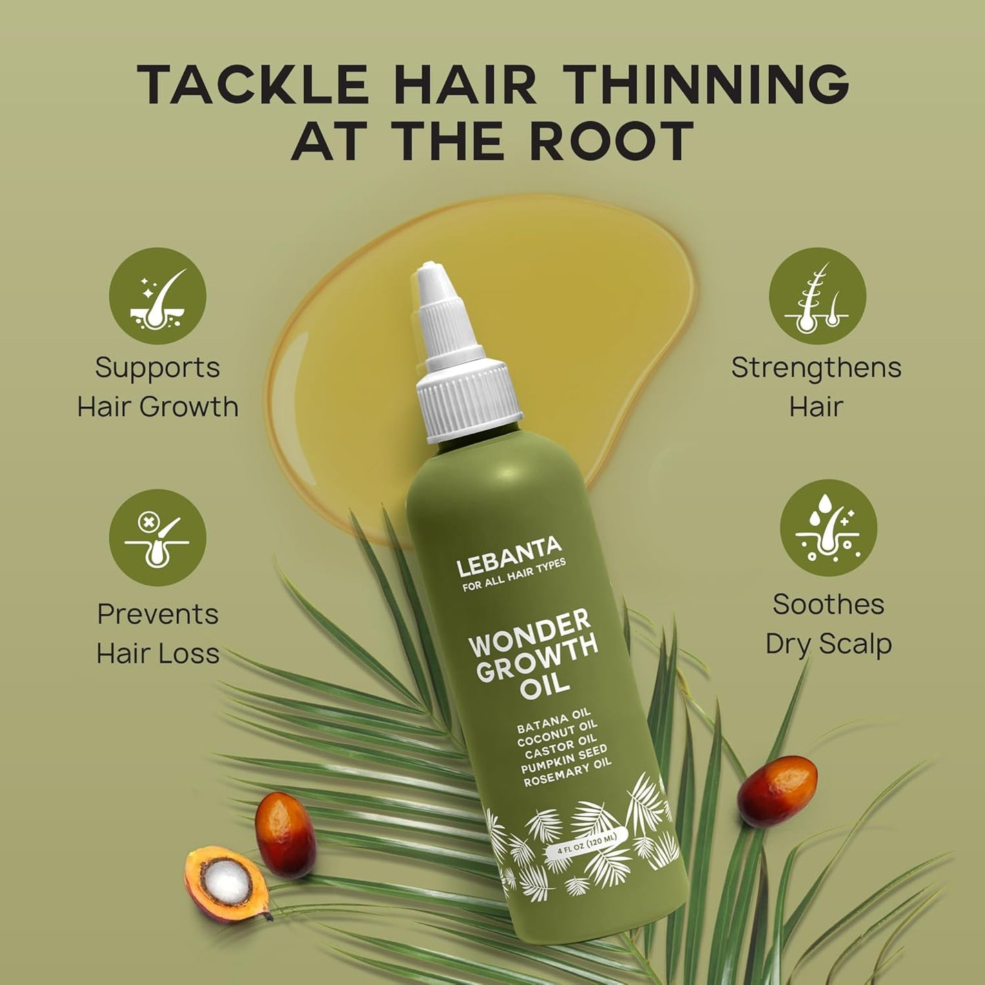 The Wonder Growth Oil Serum – Lebanta
